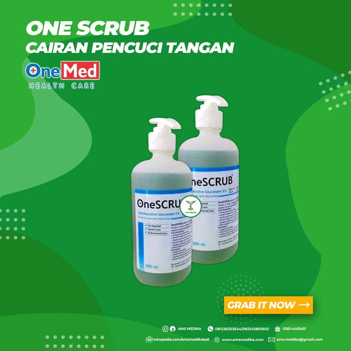Jual One Scrub / Cairan Cuci Tangan Onemed - Kota Denpasar - AMS Medika ...