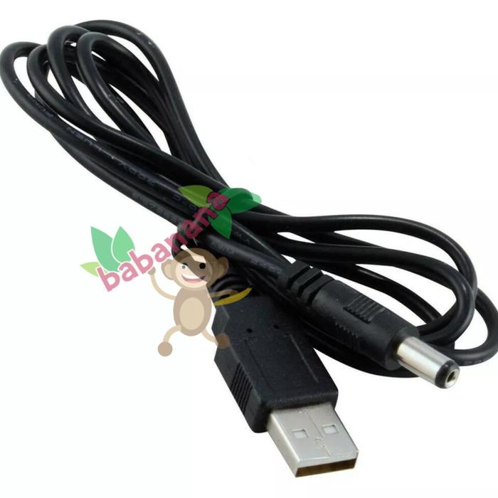 Jual Kabel konverter usb to dc 5.5mm cable adapter converter charger ...
