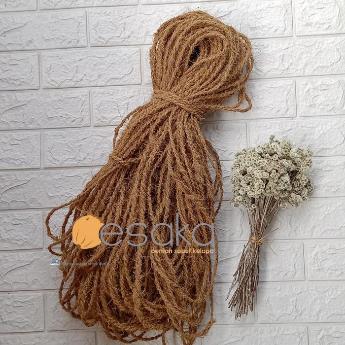 Promo TALI SABUT 4MM PANJANG 100M / TALI BAHAN KERAJINAN / TALI IKAT ...