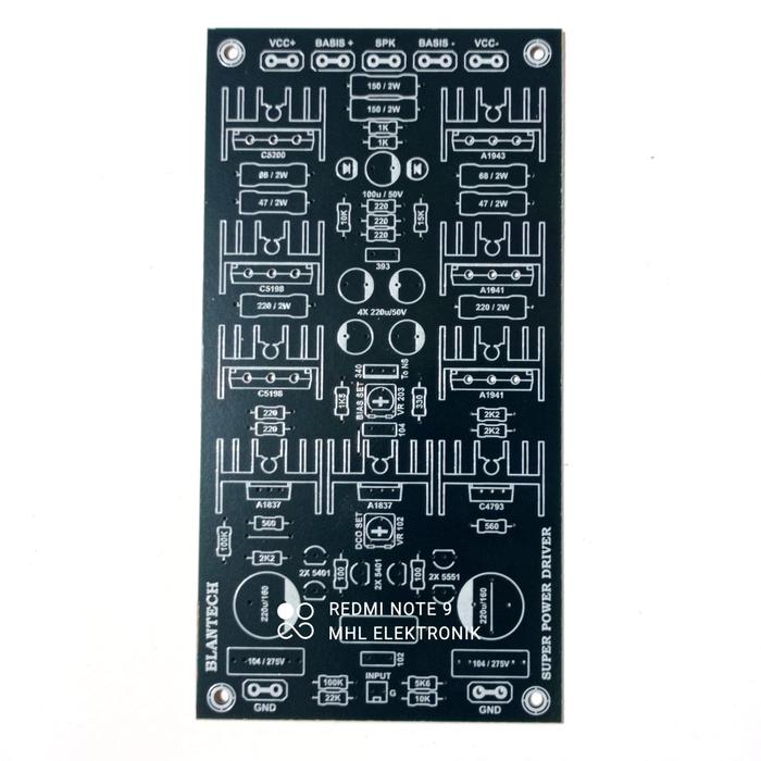 Jual PCB SUPER DRIVER UVJ B3 HIGH VOLT 90 VAC KUALITAS BUILT UP ...