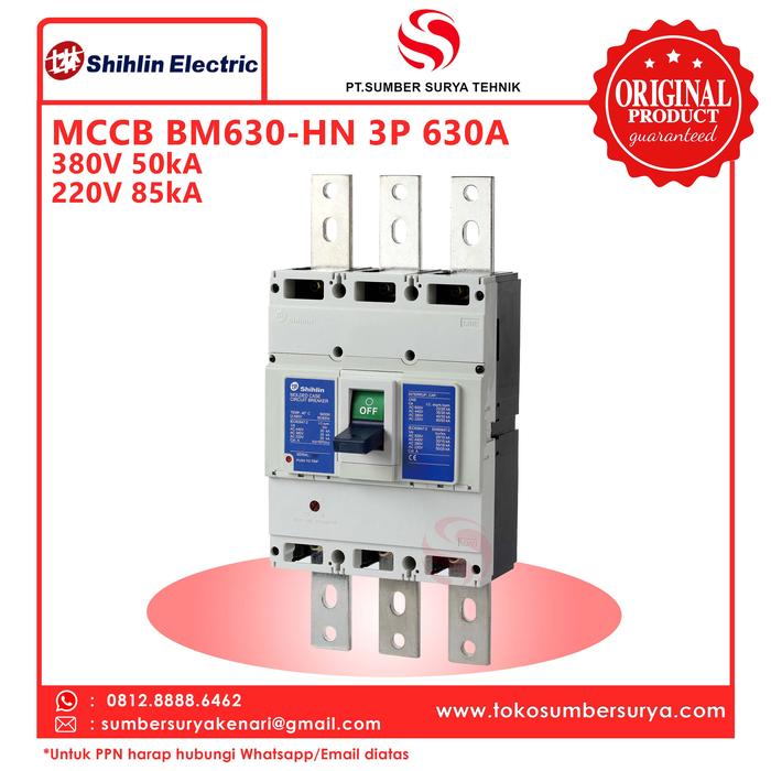 Jual MCCB BM630-HN / BM630HN 3P 630A Shihlin Electric - Jakarta Pusat - SUMBER SURYA store ...