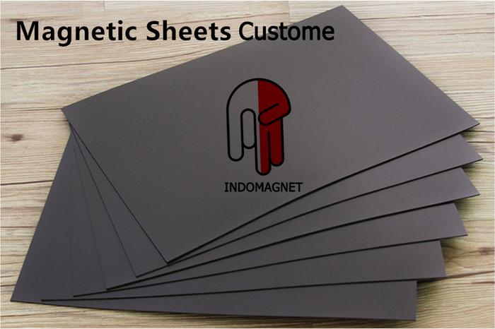Jual Magnet Strip Lembaran Sheet Custom Ukuran Magnetic Rubber Karet ...