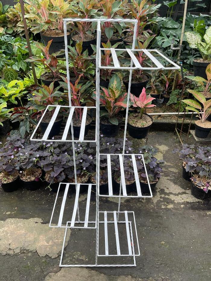 Jual RAK BESI TANAMAN / RAK BESI 5 SUSUN TANAMAN / STANDING POT ...
