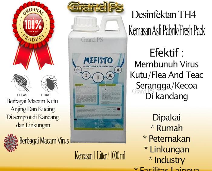 Jual Cairan Desinfektan Mefisto 1000 ml kutu serangga virus di kandang ...