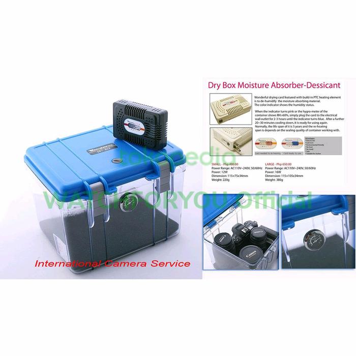 Jual Dry Box Kotak Kering Kamera With Dehumidifier Camera Penyimpanan ...