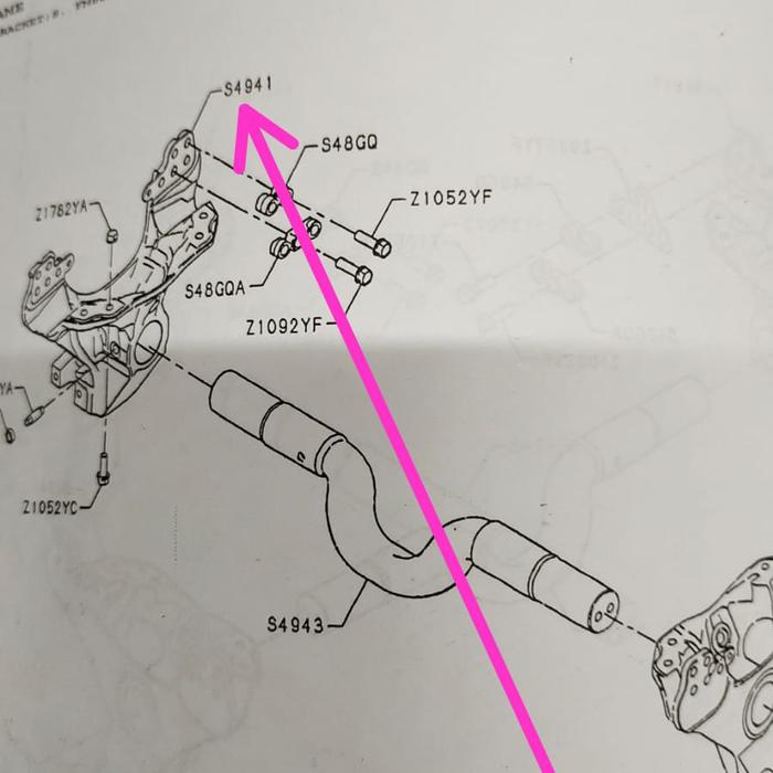 Jual BRACKET TRUNION HNS4941-EW028 S4941-E0100 HINO FM260JD - Jakarta ...