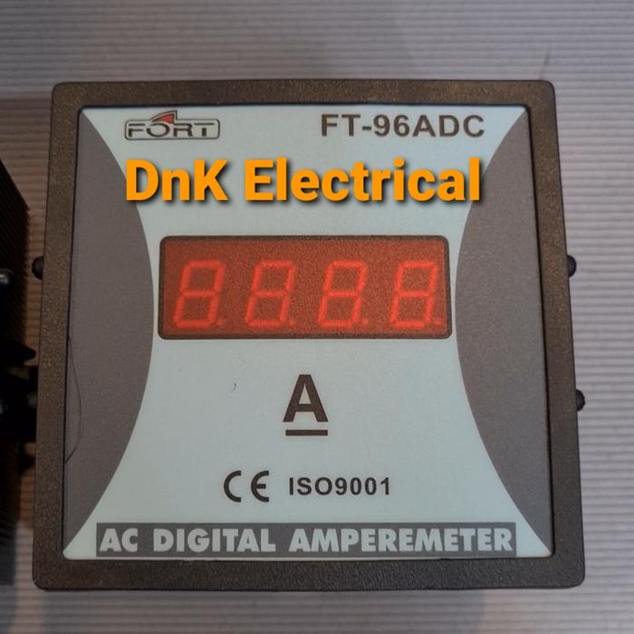 Jual Digital DC Ampere Meter/Amper Meter 96x96 Merk FORT FT96-ADC ...