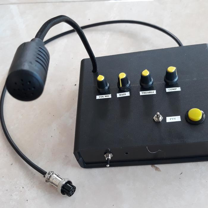 Jual mic comp desk mic hf vhf with tone control - Kota Sukabumi ...
