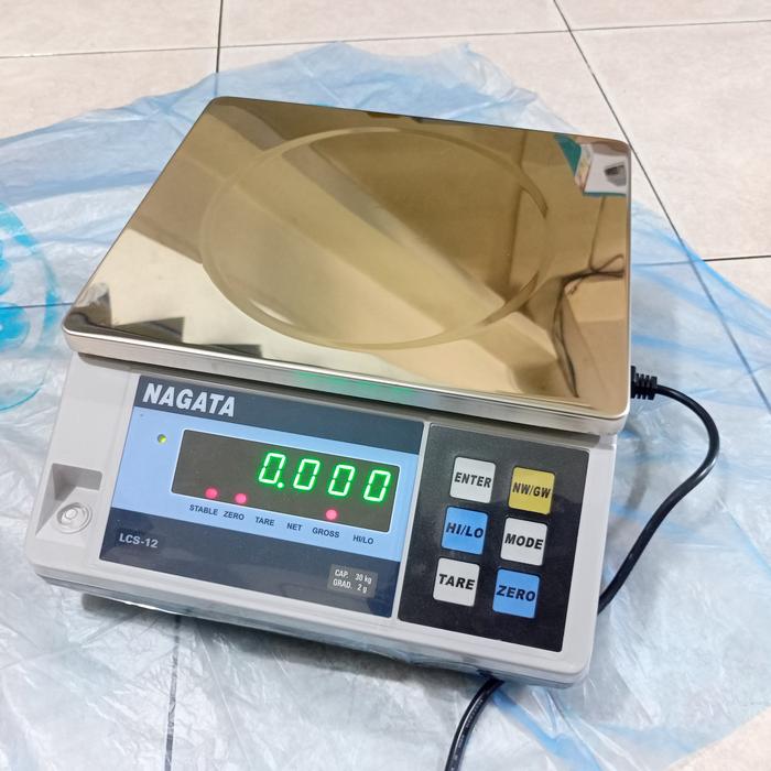 Jual Timbangan Digital Nagata lcs 12 6kg,12kg,30kg - Kota Tangerang - Terang Jaya Sejati | Tokopedia