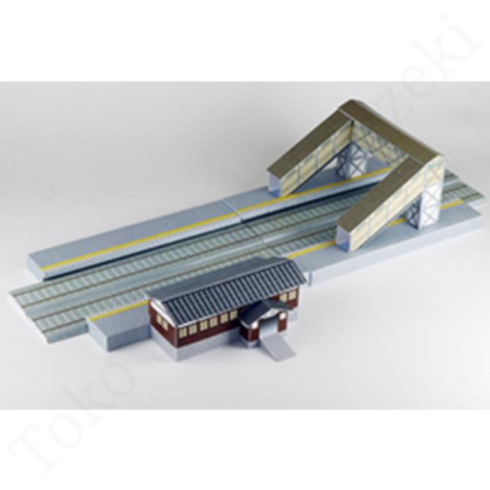 Jual Figure Kereta Api Paper Craft Jalur Rel Jembatan Papercraft Bridge ...