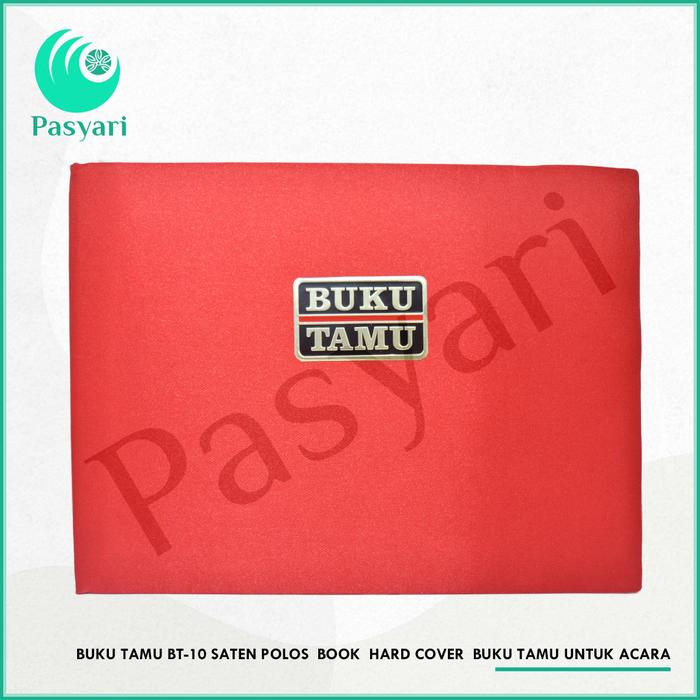 Jual Buku Tamu BT-10 Saten Polos / Book Hard Cover / Buku Tamu untuk ...