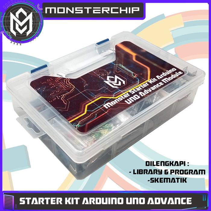 Jual MINI MONSTER TRAINER ARDUINO KIT STARTING ARDUINO BASIC PAKET ...