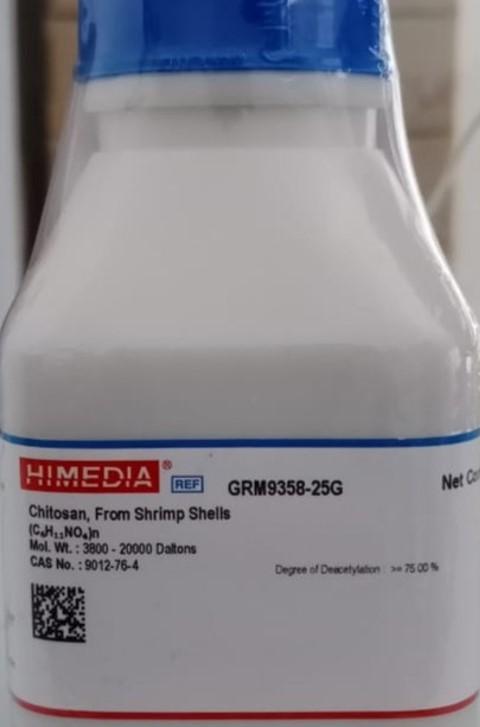 Jual Chitosan 25 Gram, Kitosan, Nanopartikel, Antibakteri, GRM9358 ...