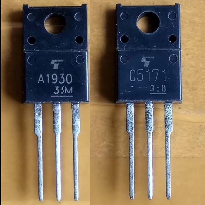 Jual Toshiba 2SA1930 2SC5171 A1930 C5171 Transistor - Kab. Bogor ...