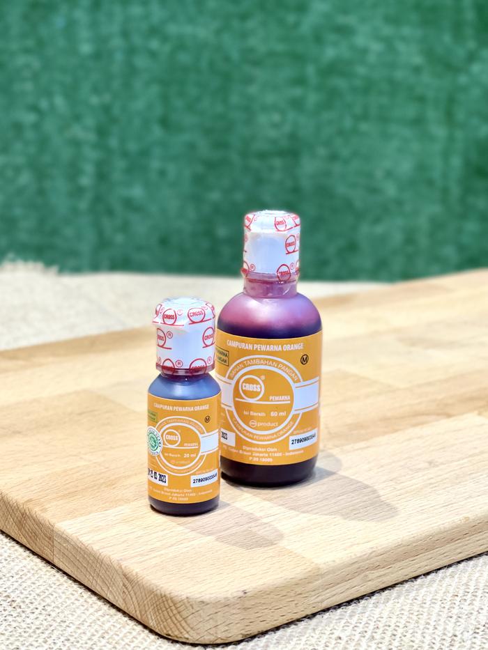 Jual Cross Food Coloring Orange Pewarna Makanan Halal - 60ml - Kota ...
