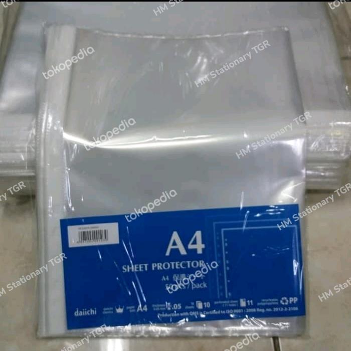Jual PP Pocket A4 Daiichi (50 Lembar) / Sheet Protector A4 Daichi - Jakarta Utara - HM ...