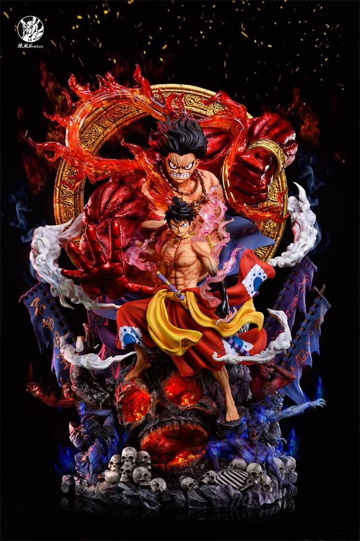 Jual Burning Wind Moneky D Luffy G4 Gear 4 Wano Ver Figure GK RESIN ...