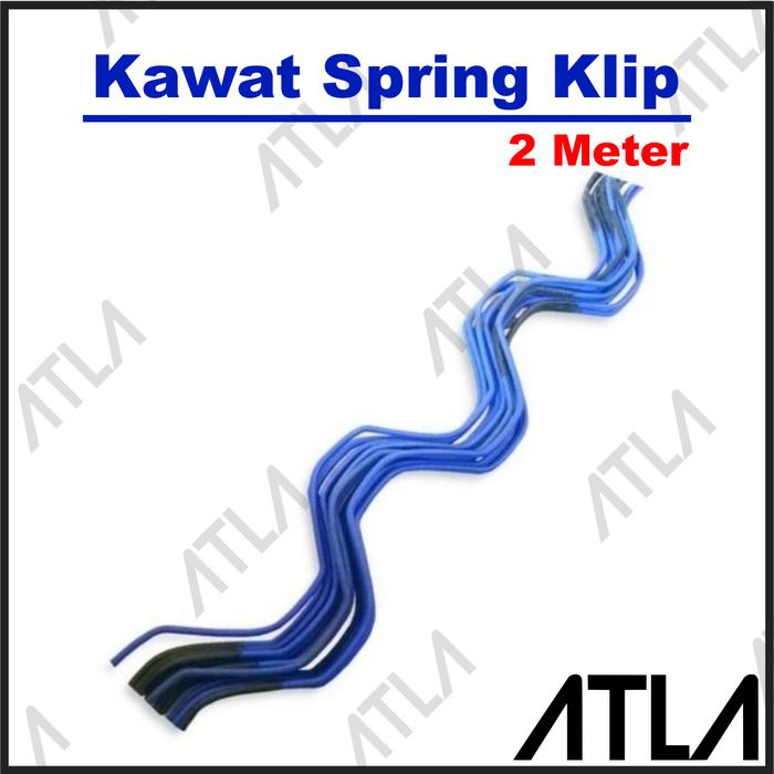 Jual Kawat Spring Clip 2 Meter Klip Penjepit Plastik UV Greenhouse ...