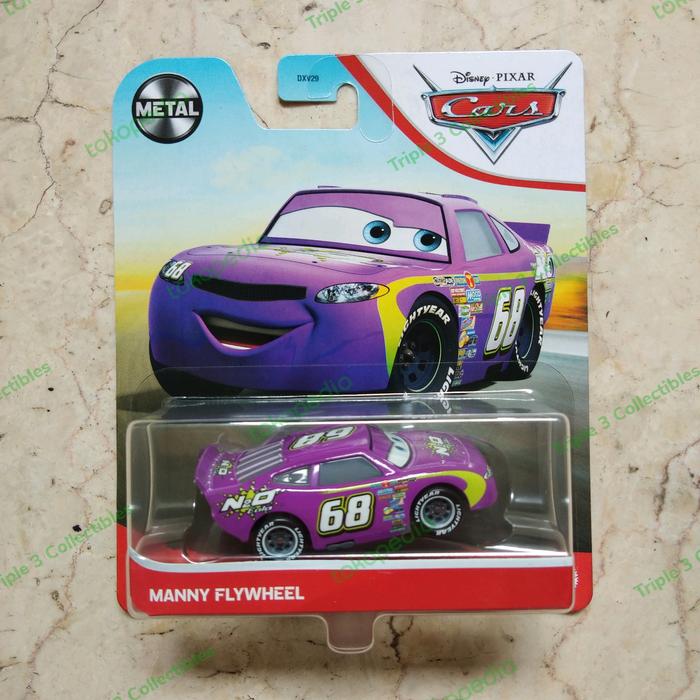 Jual Diecast 1/55 Mattel Disney Cars N2O COLA NO. 68 Manny Flywheel ...