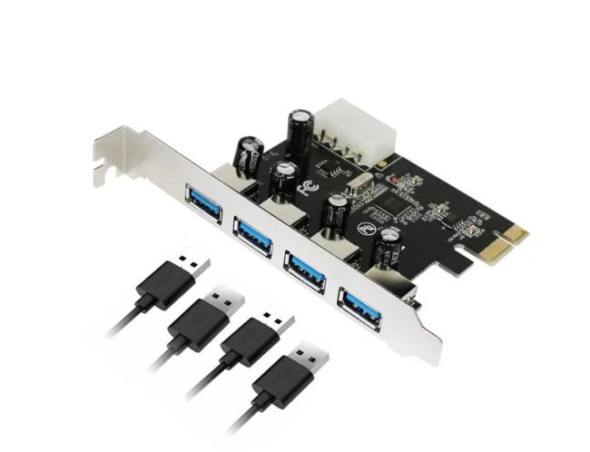 Jual Netline Pci Express Usb 3.0 4 Port Pcie Express Card Di Seller ...