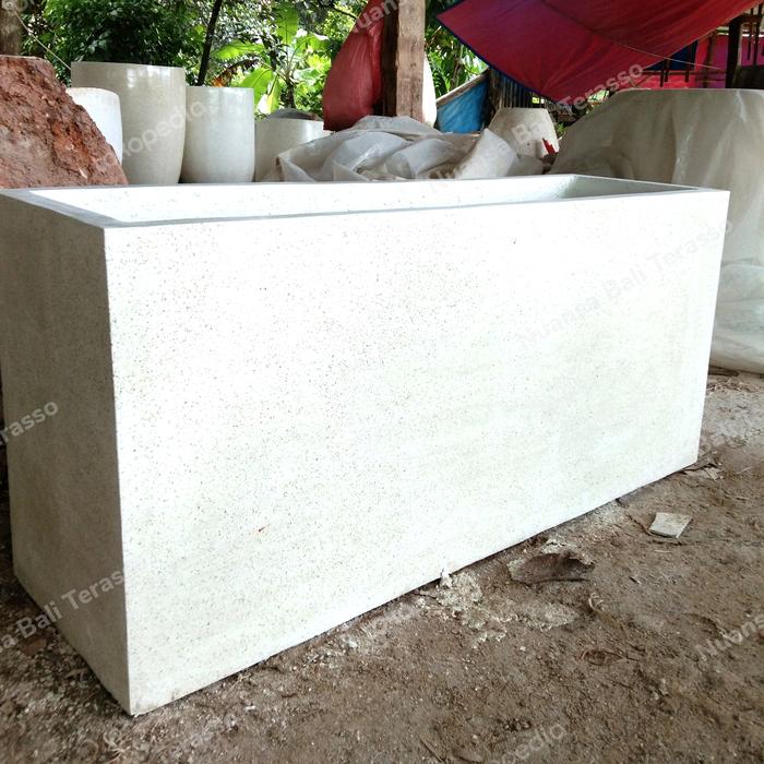 Jual pot tanaman, pot bunga, pot teraso, pot batu terazzo marmer glossy ...
