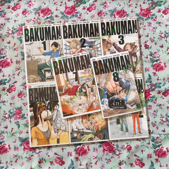 Jual Paket Komik - Bakuman 1-8 By Takeshi Ohba (Death Note) - Kota Yogyakarta - Ravens Shop ...