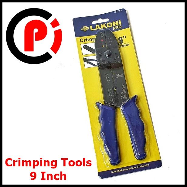 Jual LAKONI PRO Five Way DELUXE Crimping Tool 9 inch Alat Tang Skun ...