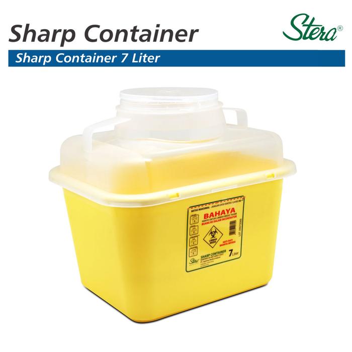 Jual STERA - Tempat Sampah Limbah Medis 1 / 5 / 7 Liter | Sharp ...