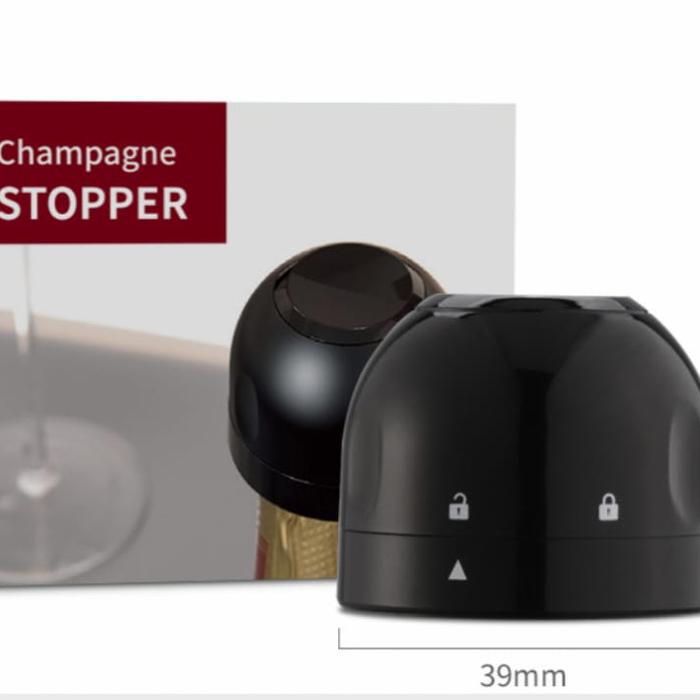 Jual Tutup Botol Wine/Vacuum Sealed Wine Stopper - Champagne Stopp ...