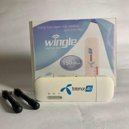 Jual Modem Usb Wifi Huawei E8372 4G LTE Wingle Telenor 150Mbps Original ...