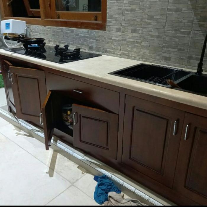 Jual meja dapur /meja kompor dan sink/kitchen set - Kab. Jepara ...