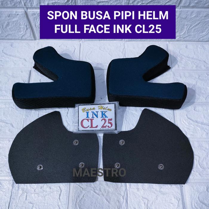 Promo Fulsett Busa Helm Full Face INK CL25 CL26 dengan Tali Gesper Besi ...