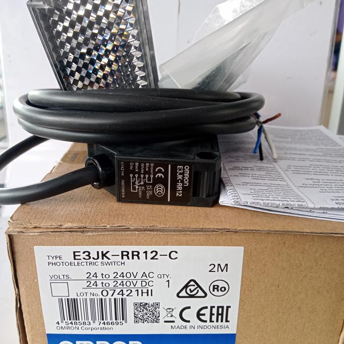 Jual E3JK-RR12-C photoelectric switch Omron original Made in indonesia - Kota Bandung ...