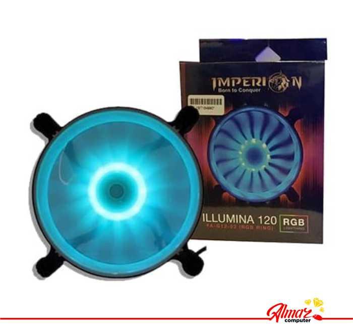 Jual Kipas Casing Imperion Illumina 120 RGB Auto Color Changing RGB Fan ...