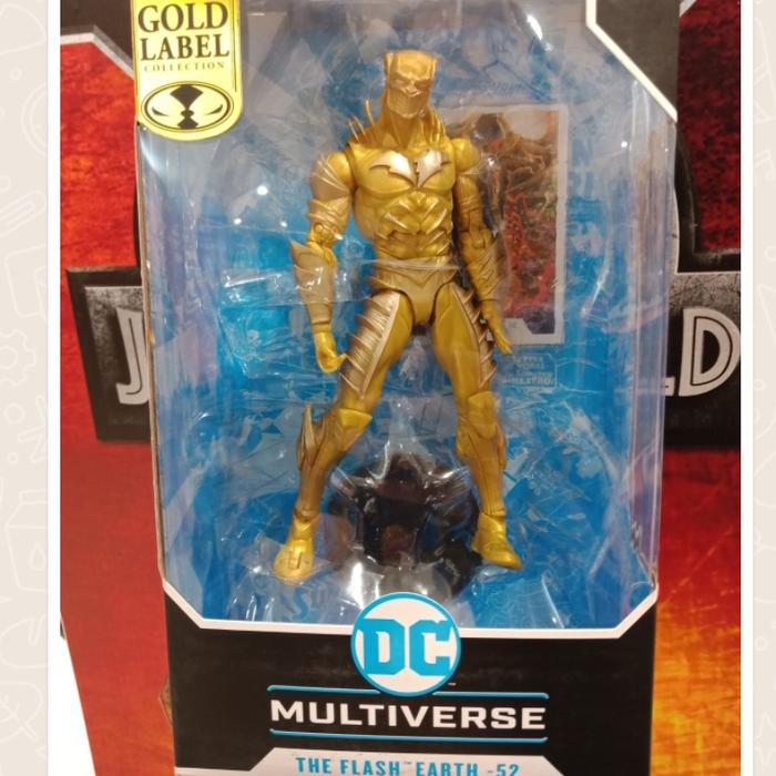 Jual Mcfarlane The Flash Earth-52 Gold Label Multiverse DC - Kota ...