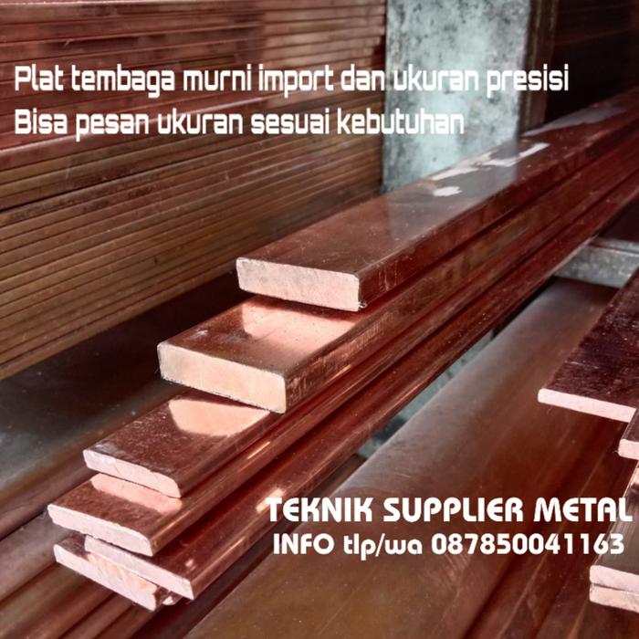 Jual busbar tembaga 5mm x 30mm x 1000mm strip tembaga - tmga murni ...