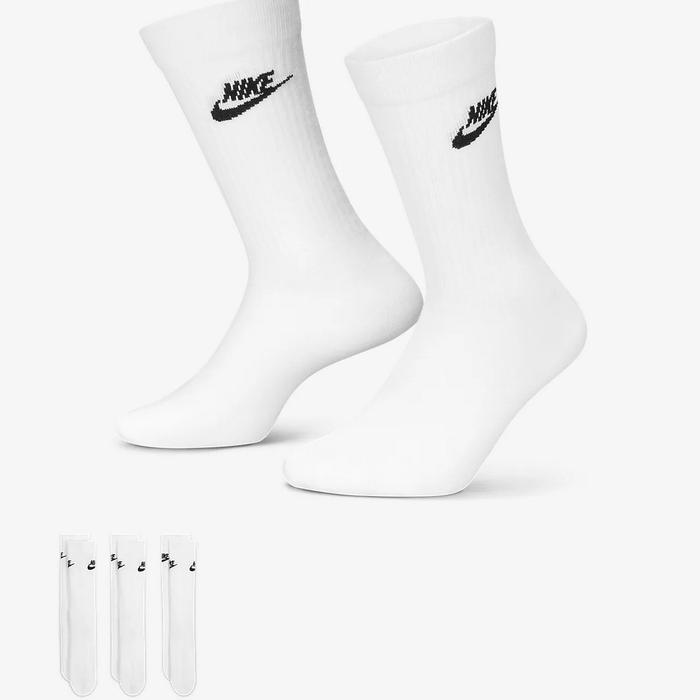Jual DX5025 100 Unisex Nike sportswear Everyday Essential 3 Pair Crew ...