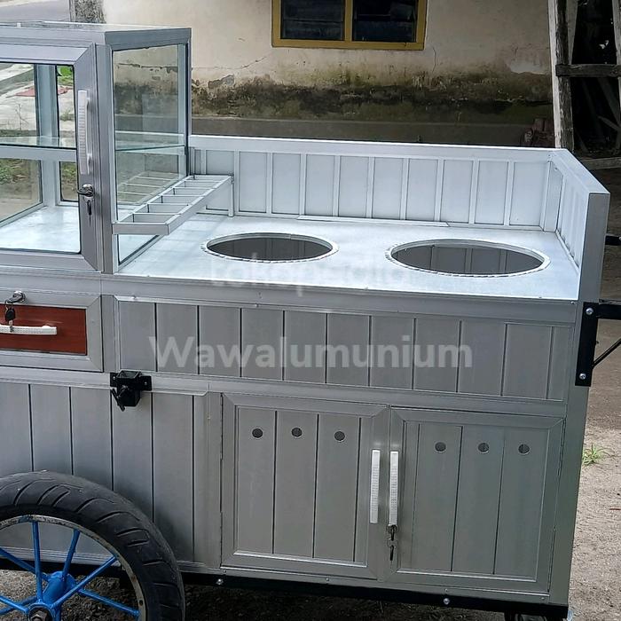 Jual Rombong pentol dorong jumbo - Kab. Kediri - Wawalumunium Official ...