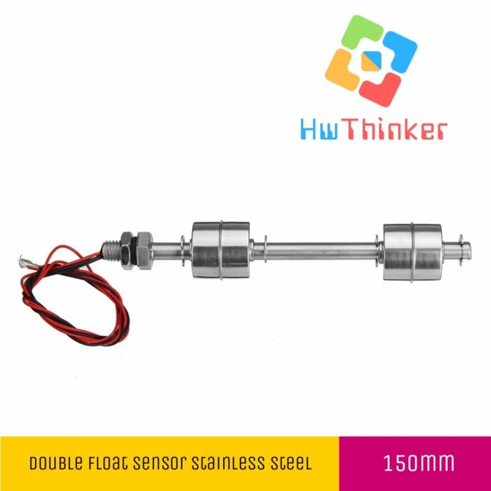 Jual Double Float Switch Dual Ball Stainless Water Sensor Level Air ...