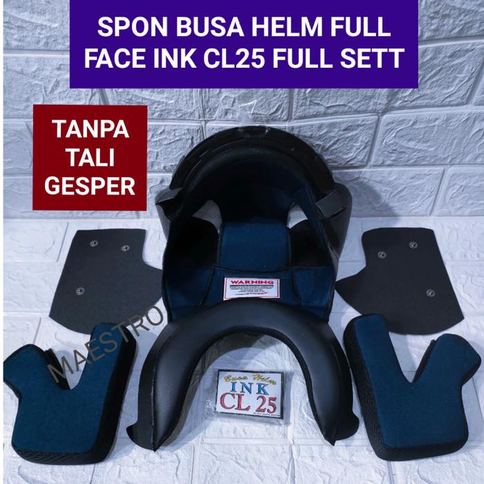 Jual Fulsett Busa Helm Full Face INK CL25 CL26 dengan Tali Gesper Besi ...