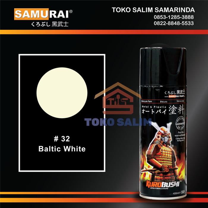Jual Cat semprot/ Pilox- SAMURAI PAINT- 32 Baltic White (Warna Standar) - Kota Samarinda - TOKO ...