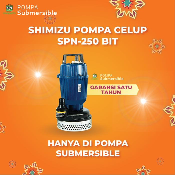 Jual Pompa Celup / Pompa Kolam Shimizu SPN-250 BIT - Kota Surakarta ...