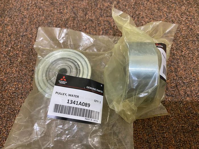 Jual PULLEY WATER PUMP IDLER 1341A089 MITSUBISHI TRITON PAJERO - Kota ...