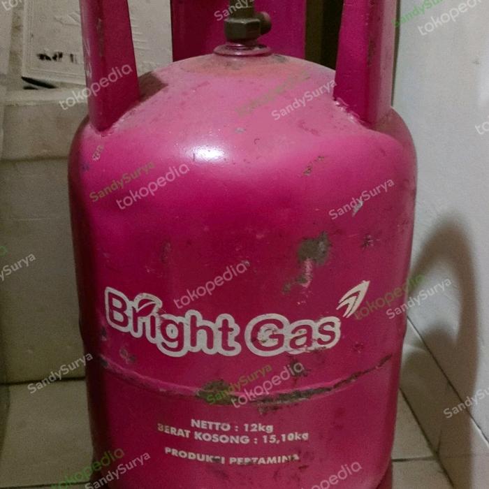 Jual Tabung Gas LPG Pertamina Bright Gas Elpiji 12 kg Tanpa Isi Kosong - Jakarta Barat ...