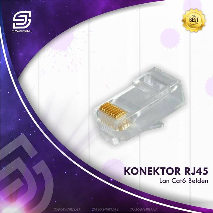 Jual Connector utp RJ45 cat 6 belden / rj 45 belden / belden - Kota ...