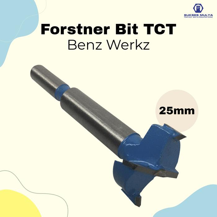 Promo forstner bit TCT 25mm benz mata bor lubang kayu bor engsel auger ...