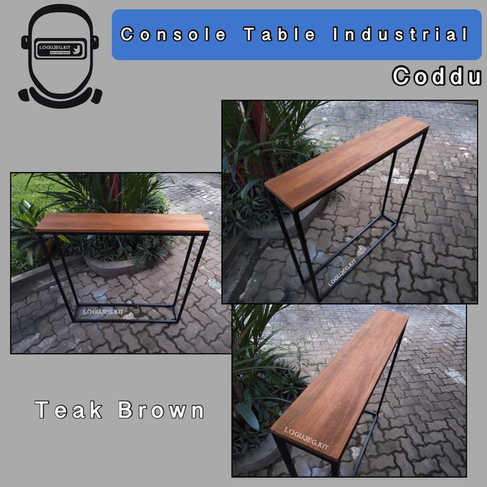 Jual CODDU Console Table / Meja Konsol / Meja Entry Kayu Besi ...