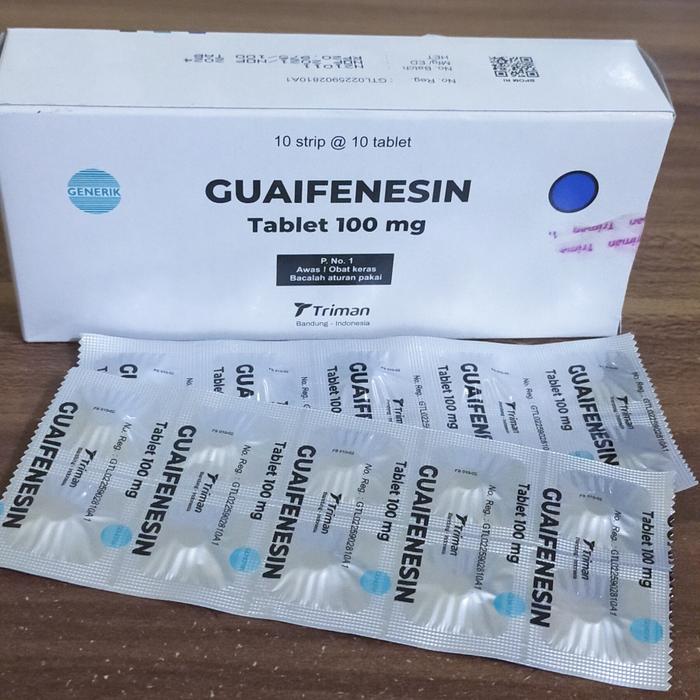 Jual guaifenesin ( GG) tablet 10 tablet obat batuk - Kota Makassar ...
