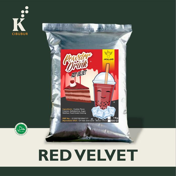 Jual rasa red velvet Bubuk kiloan Bubble Powder Drink Original Javaland ...