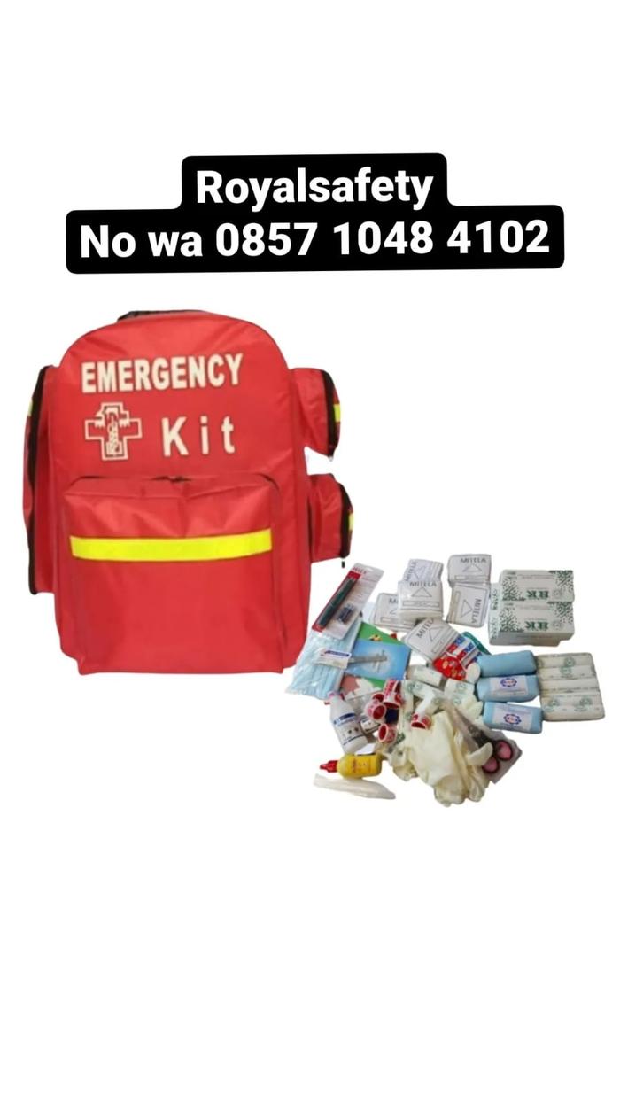 Jual Tas Ransel P3K Merah Emergency Kit + Isi Lengkap Type A - Jakarta ...